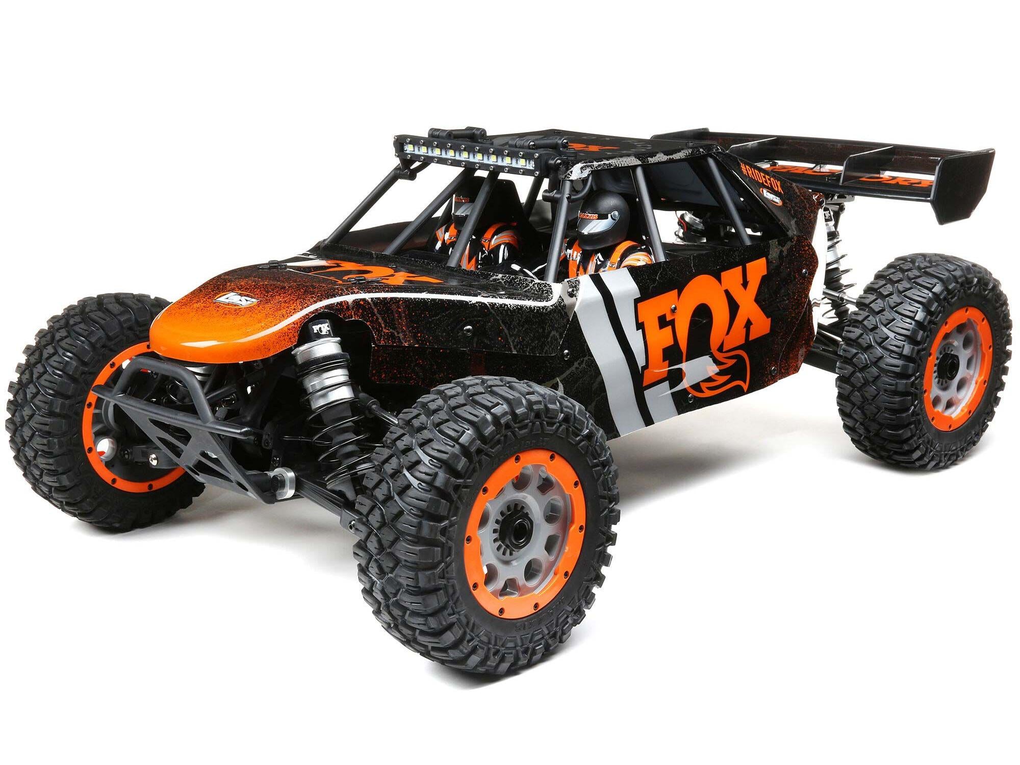 Losi 1/5 DBXL-E 2.0 4WD Desert Buggy Brushless RTR Fox - LOS05020V2T1 ...