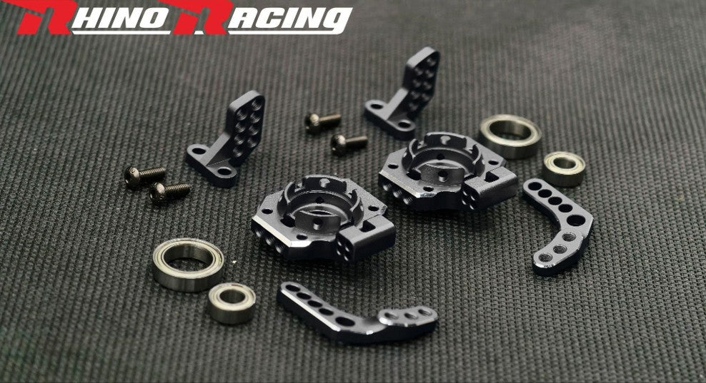 Rhino Racing SR Series Rear Upright Set BLACK - RR-1505B – Rckitout