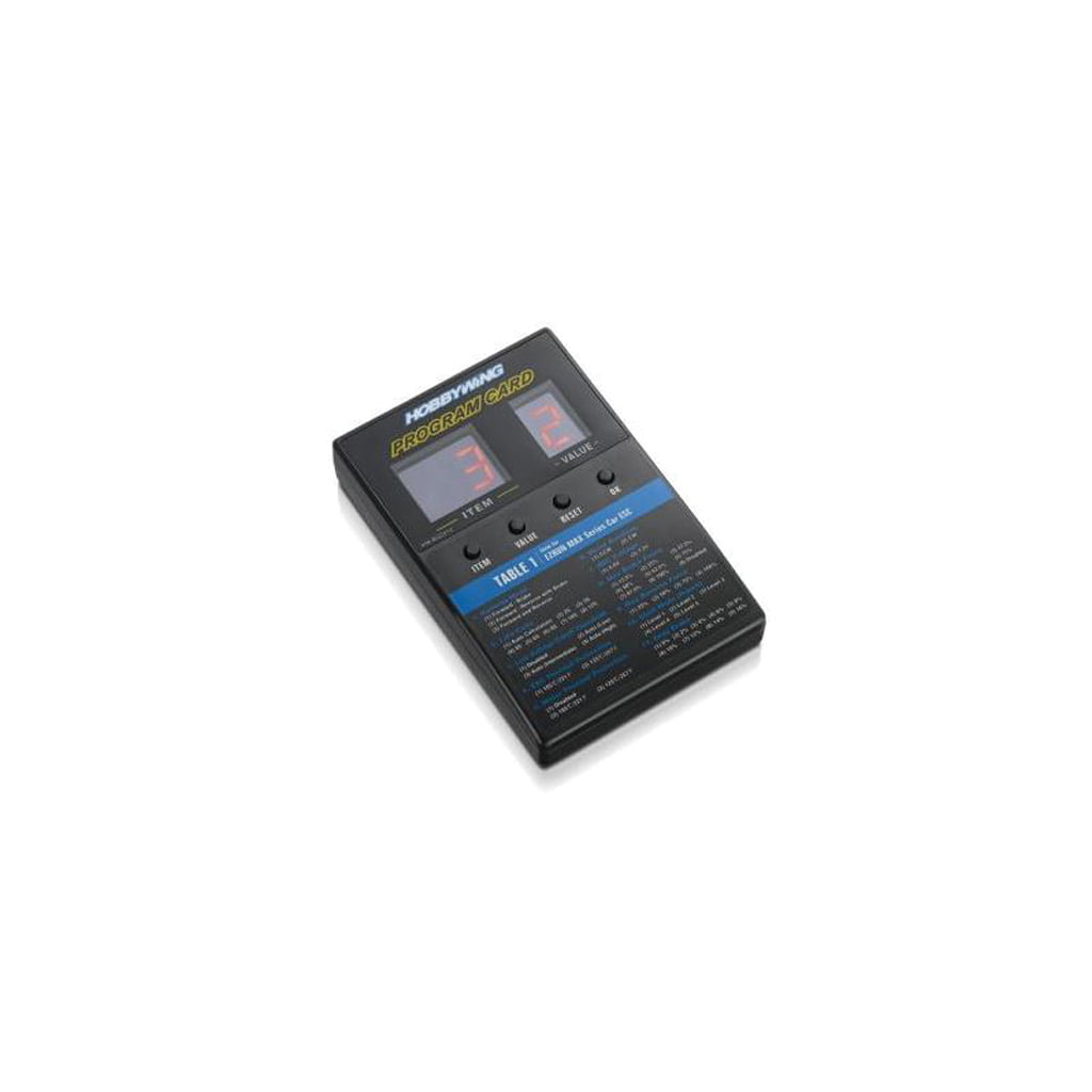 Hobbywing GENERAL LED PROGRAM CARD - HW30501003 – Rckitout