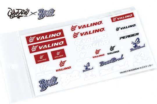 Buzz Break VALINO×BUZZ BREAK Logo Sticker - BB-ST-005 – Rckitout