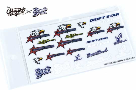 Buzz Break DRIFT STAR×BUZZ BREAK Logo Sticker - BB-ST-004 – Rckitout